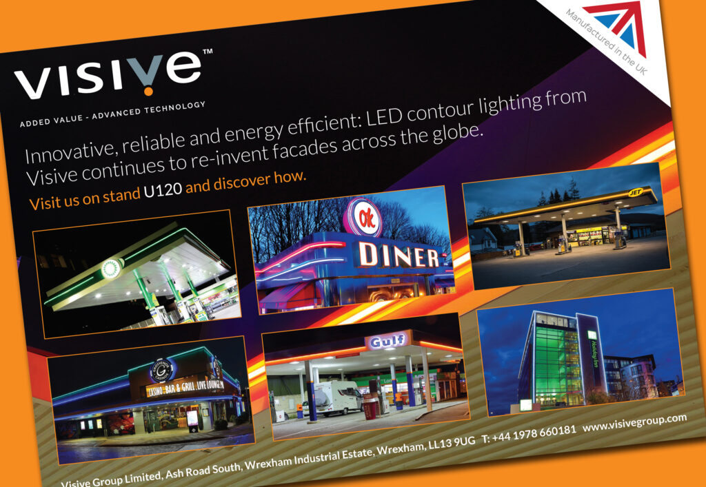 Forecourt lighting specialists Visive return to the Forecourt Show - Visive